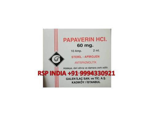 Papaverin Hci 50mg at Best Price in New Delhi, Delhi | Ravi Worldwide ...