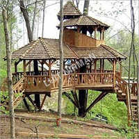 Bamboo Tree House at Best Price in Guwahati, Assam | Luit Nirman