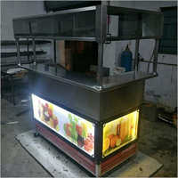 Juice Display Counter Design: As Per Customer Requirment at Best Price ...