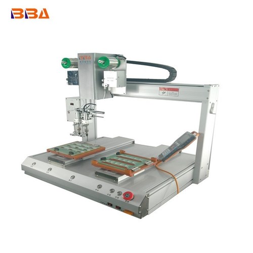 Silver Ce Approved Double Efficiency Soldering Robot With Soldering ...