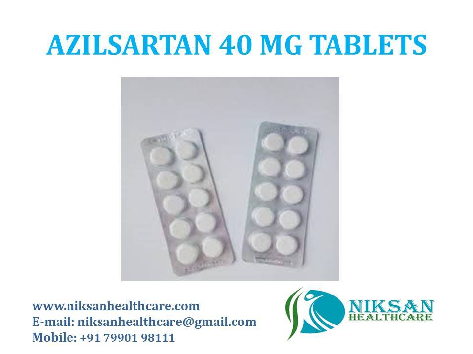 Azilsartan 40 Mg Tablets Organic Medicine at Best Price in Ankleshwar ...