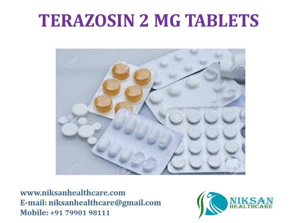 Terazosin 2 Mg Tablets General Medicines at Best Price in Ankleshwar ...