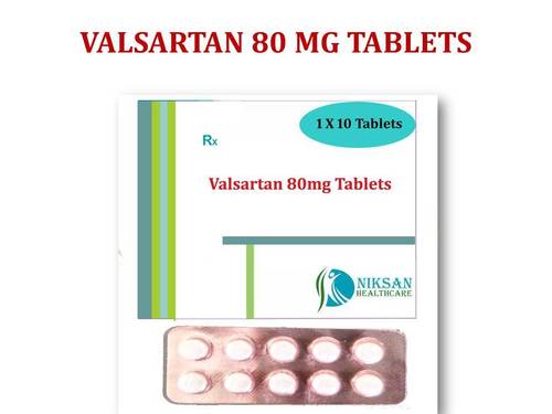 Valsartan 80 Mg Tablets General Medicines at Best Price in Ankleshwar ...