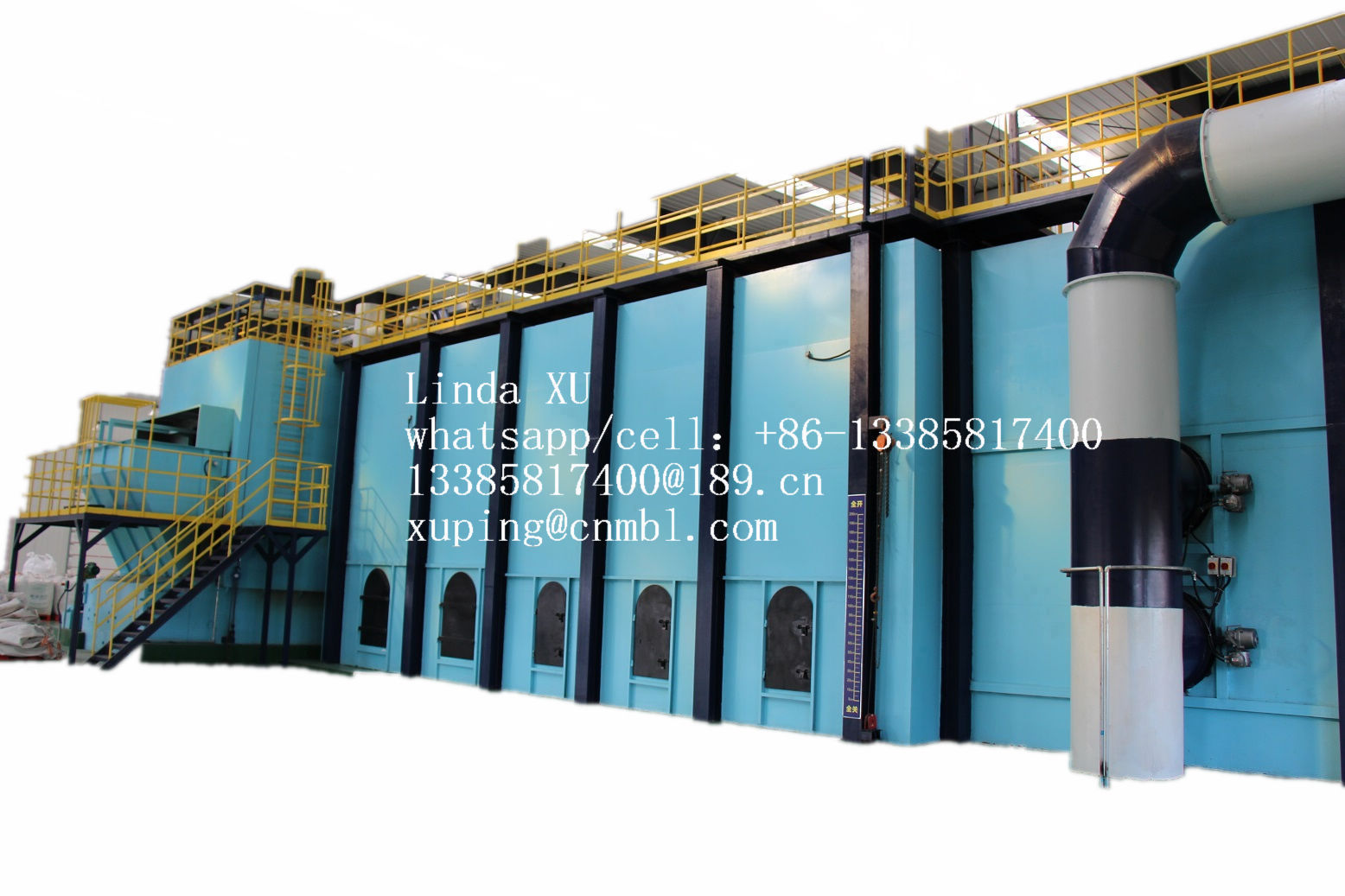 Industrial Hot Air Generator - Refractory Insulation 2 Cubic Meter Fuel ...