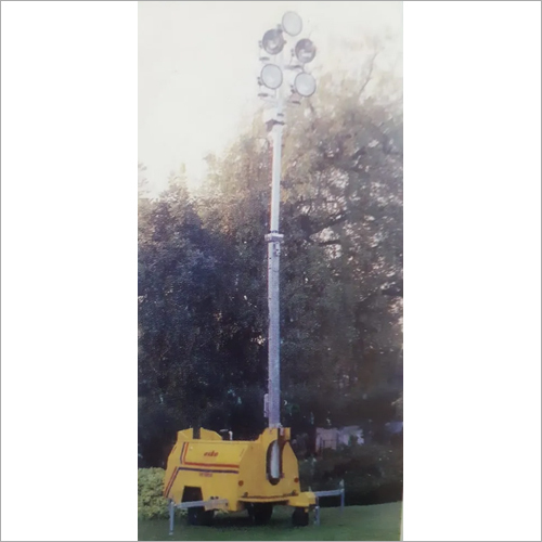 Trolley Mounted Lighting Tower at Best Price in Nagpur | Ganraj Industry