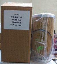 Lubricated Elgi Screw Compressor Model: E55 - Oil Filter at Best Price ...