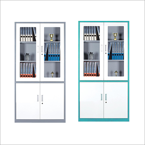 Machine Made Hight Quality Steel Cupboard With Glass Door at Best Price ...