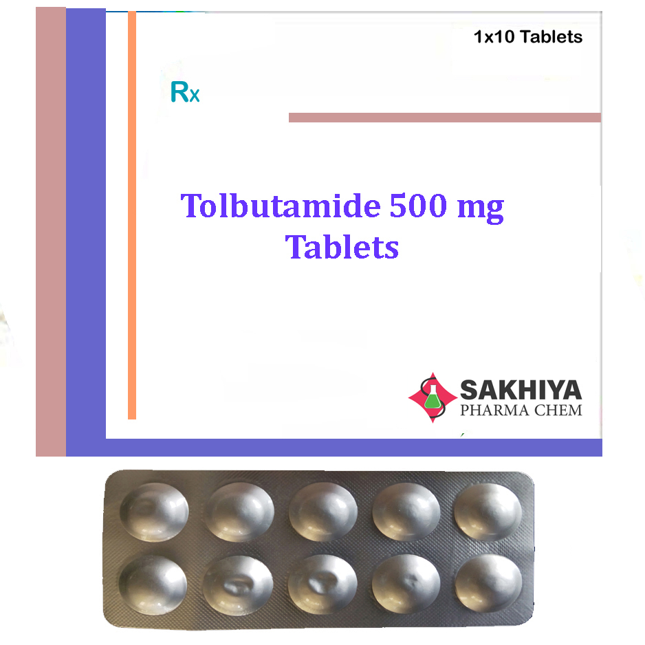 Tolbutamide 500mg Tablets General Medicines at Best Price in Surat ...