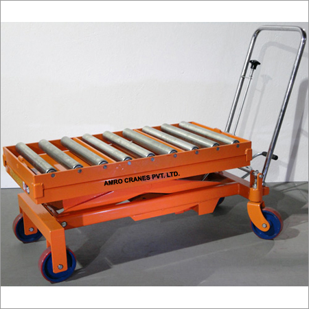 Rollers Top Elevating Table at Best Price in Faridabad | Amro Cranes ...