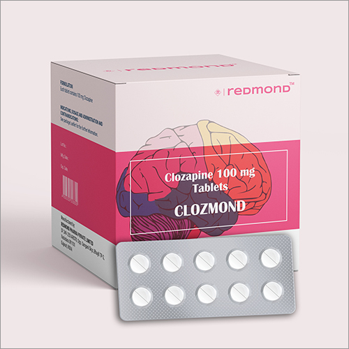 100 Mg Clozapine Tablets at Best Price in Vadodara | Redmond Pharma ...