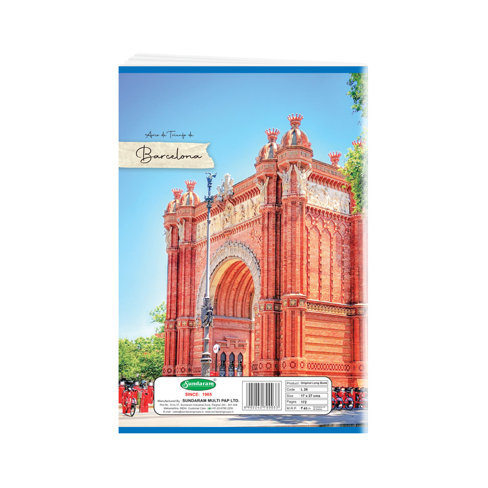 Original Long Notebook - 172 Pages at 5569.00 INR in Mumbai | Sundaram ...