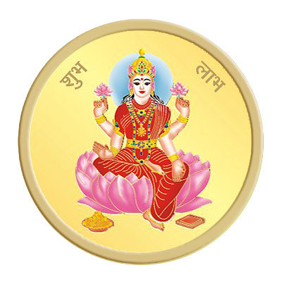 Gold Coin Laxmi Ji at Best Price in Jaipur | Hf Metalart Private Limited