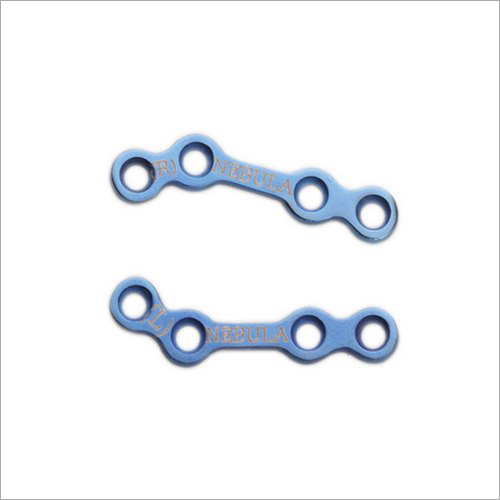 Mini Plate Length: 1.5 Mm at Best Price in Rajkot | Nebula Surgical Pvt ...