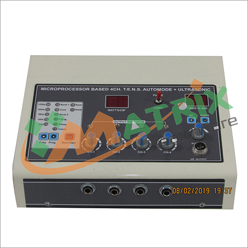 Microprocessor Based 4ch Tens Automode + Ultrasonic Machine at Best ...