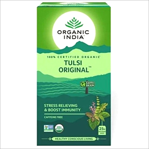 Organic India Tulsi Original Tea Bag - 100% Vegetarian, Dried Tea Bags ...
