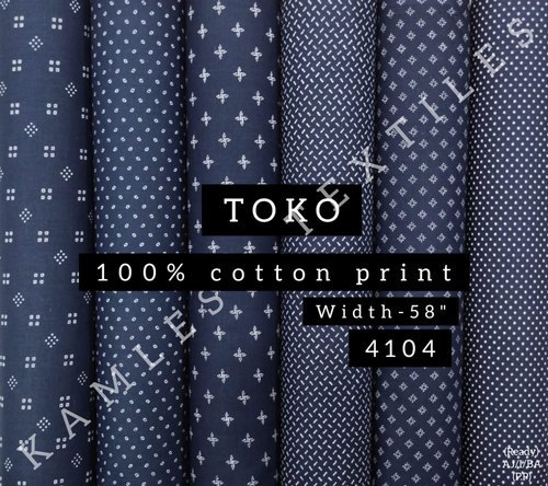 Toko 100% Cotton Print Shirting Fabric at Best Price in Delhi | Kamlesh ...