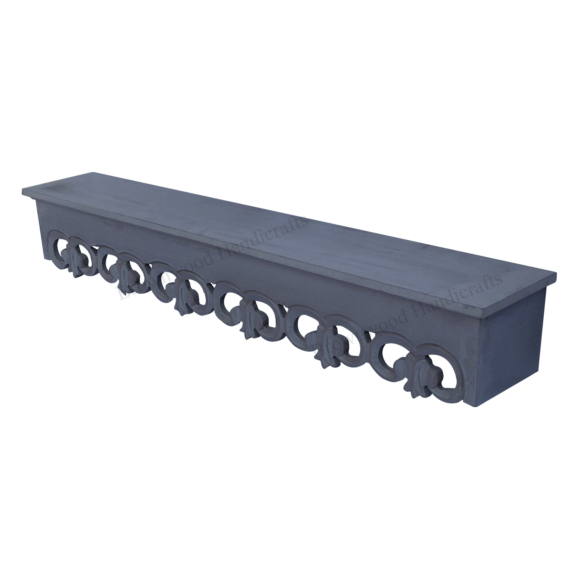 Mdf Wood Carved Wall Shelf Bracket Size: 30 X 5 X 5 Inch at Best Price ...