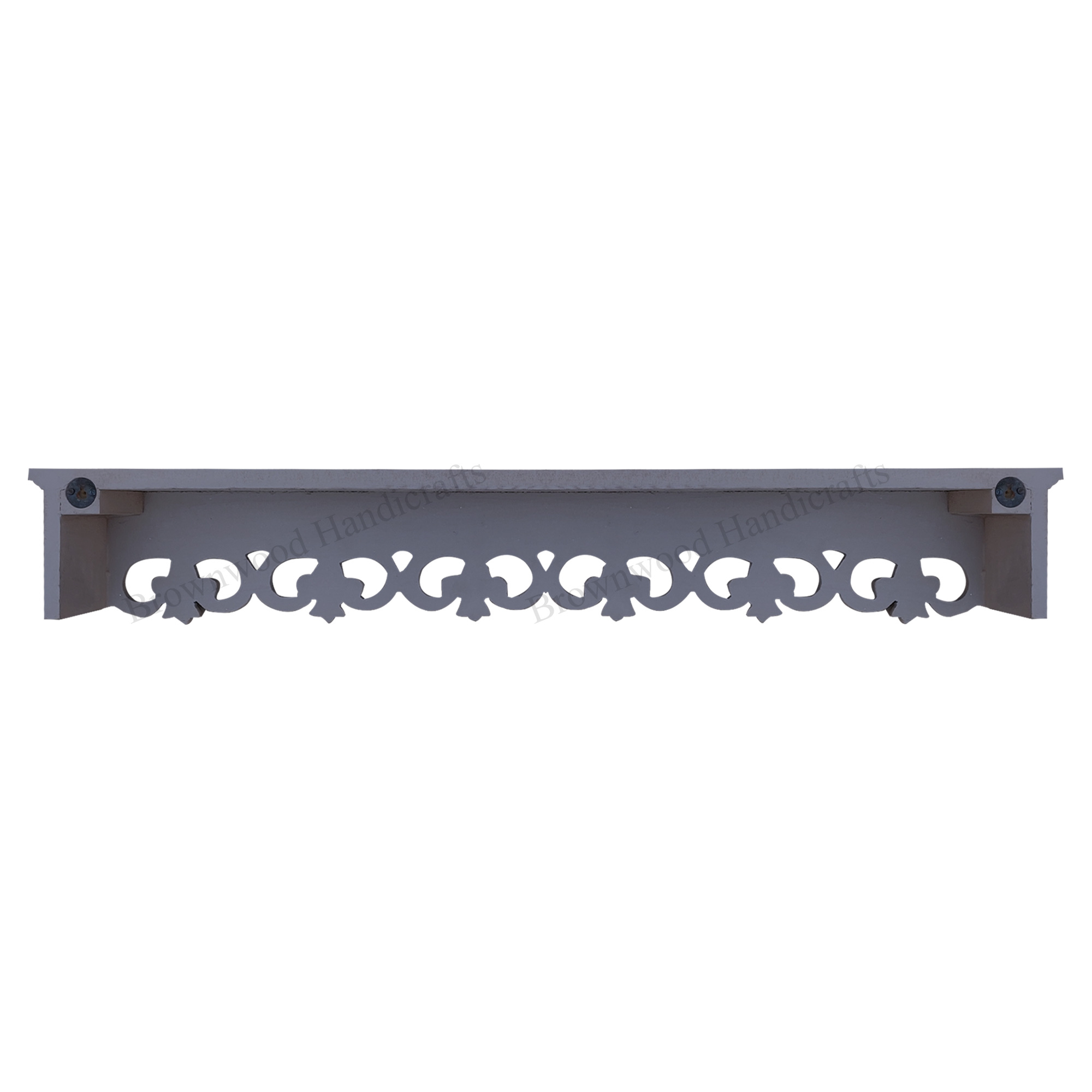 Mdf Wood Carved Wall Shelf Bracket Size: 30 X 5 X 5 Inch at Best Price ...