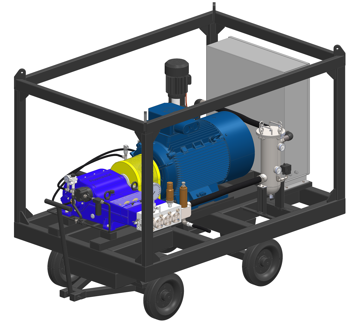 Pressurejet Water Jet Cleaning Machine at 637200.00 INR at Best Price ...