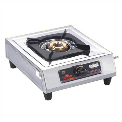 Sb Classic Single Burner Gas Stove - Stainless Steel Frame, Manual ...
