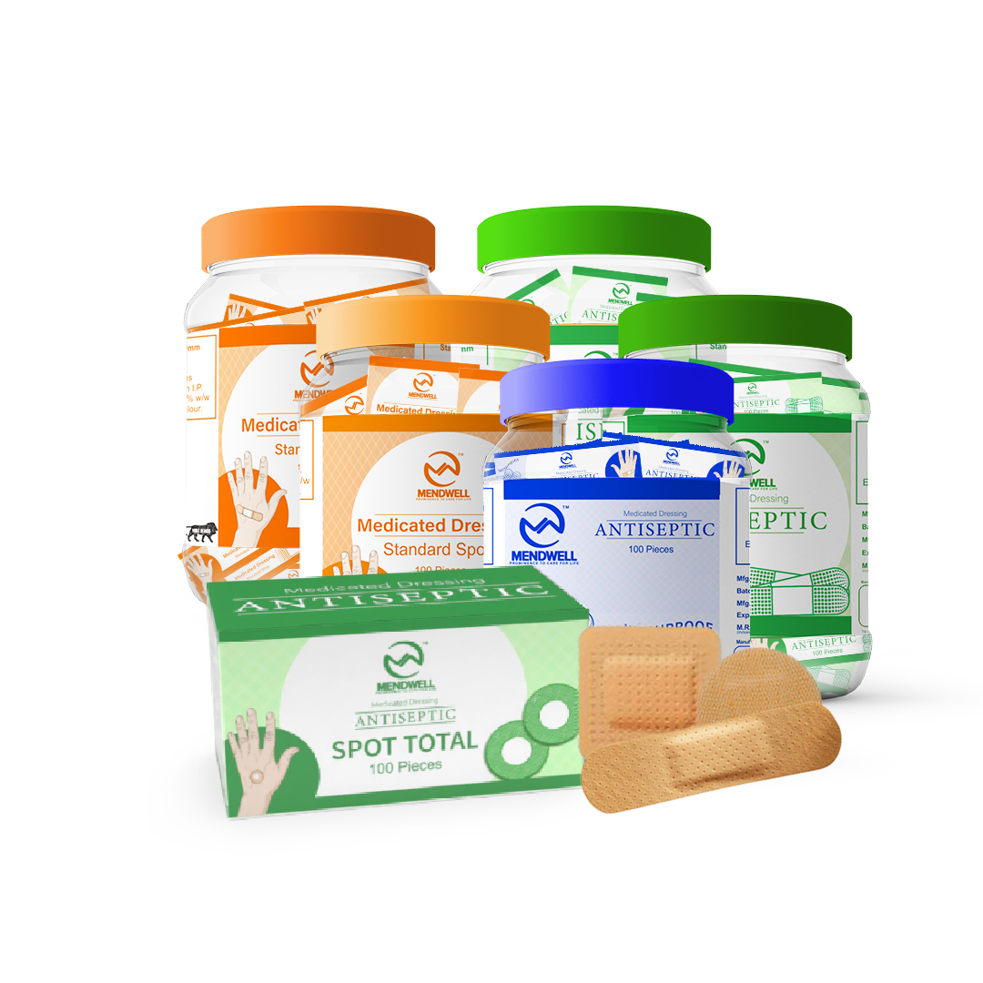 Band Aid - Cotton, 72mm X 19mm, Brown | Self-adhesive, Non-staining ...