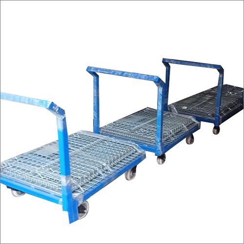 Wire Mesh Foldable Trolley - Attributes: Easy To Operate at Best Price ...
