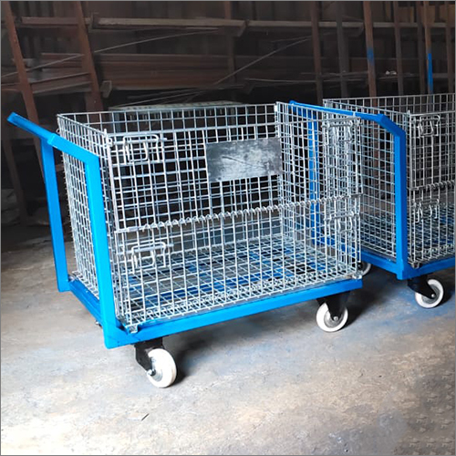 Wire Mesh Trolley - Attributes: Easy To Operate at Best Price in ...
