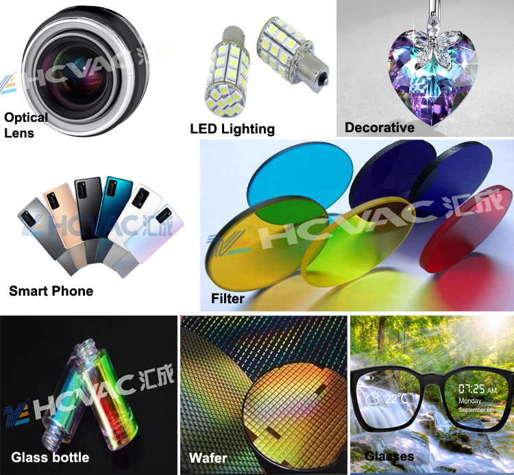 Gold Hcvac Optical Lens Electron Beam Evaporation Pvd Vacuum Coating ...