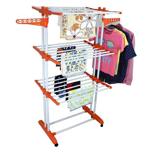 Ciplaplast Prince Jumbo Cloth Drying Stand Size: 162 X 80 X 64 Cm at ...