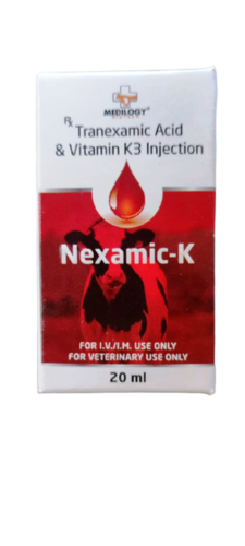 Nexamic K Inj Tranexamic Acid Vitamin K3 Injection at Best Price in ...