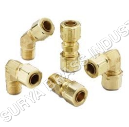 Brass Compression Fittings at Best Price in Jamnagar, Gujarat | Surya Brass Industries
