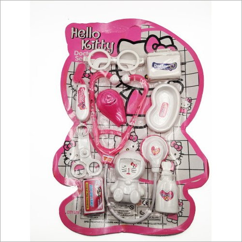 Hello Kitty Doctor Set - Plastic, Pink | For Ages 3-4 Years, Ideal For ...
