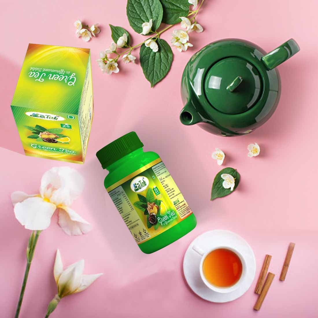 Green Tea Effervescent Tablet Health Supplements at Best Price in ...