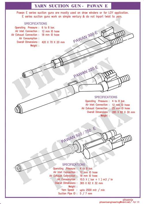 Low Speed Suction Gun Pawan E at Best Price in Pune | Phoenix Textile ...