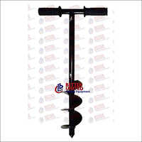 Hand Auger Set Application: Gathering Soil Samples. Making Post Holes ...