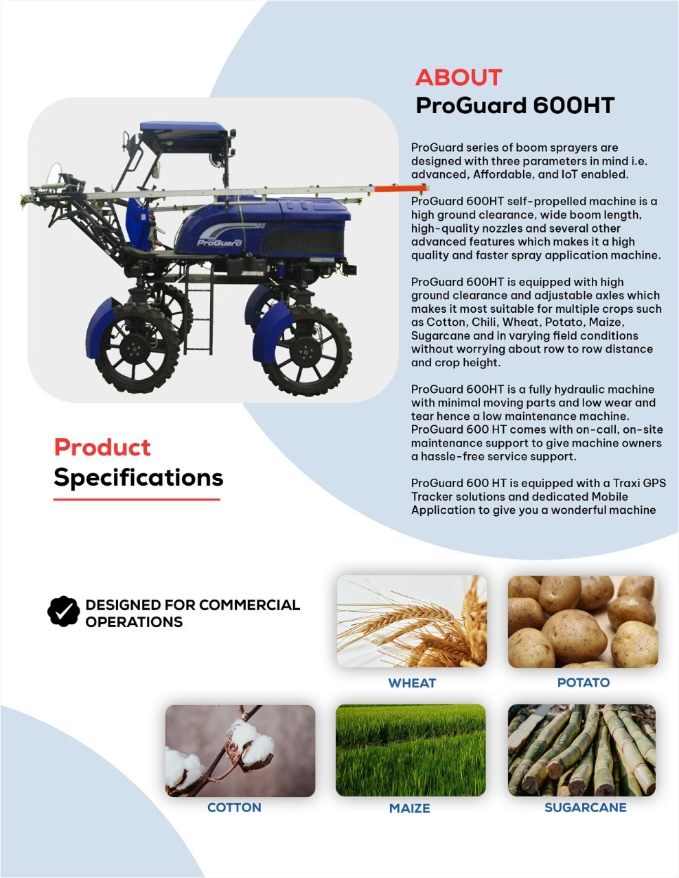 Self Propelled Boom Sprayer at 1280100.00 INR in Dwarka | Sareen ...