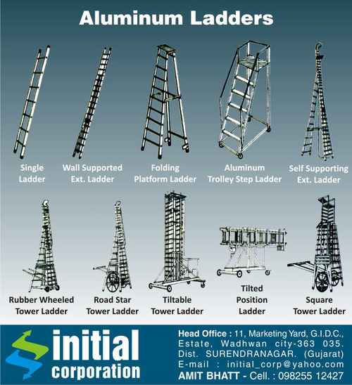 Aluminium Ladder at Best Price in Surendranagar, Gujarat | Initial ...