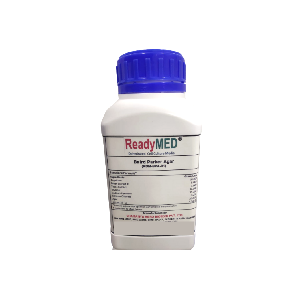 Baird Parker Agar (rdm-bpa-01 at 3091.60 INR in Thane | Hexa Biotech