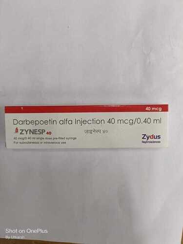 Zynesp 40 Injection at Best Price in Nagpur, Maharashtra | Aster Pharma