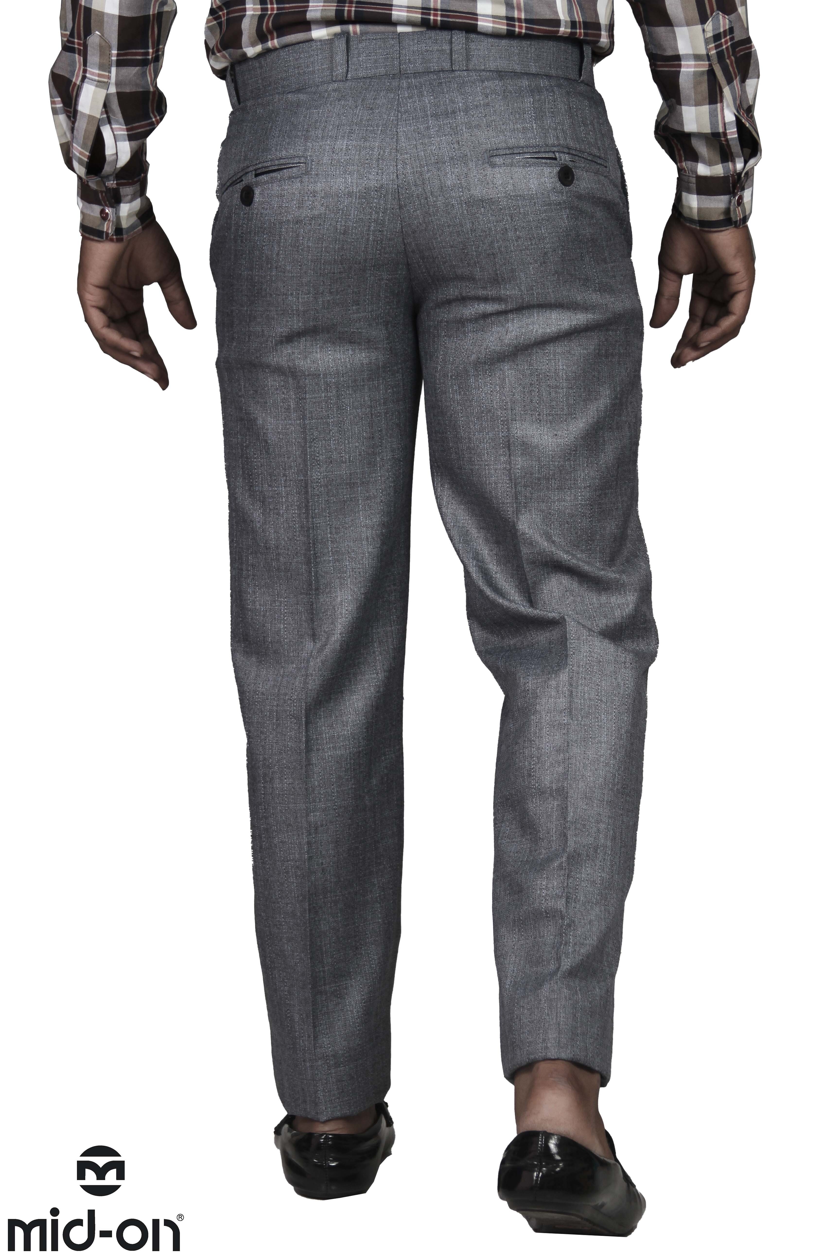 Gray Mens Formal Trouser (polo Fit) at Best Price in Indore | Jagrati ...