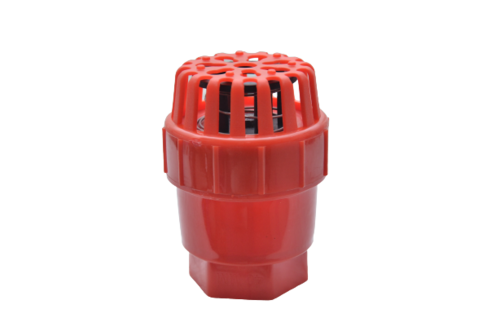 Pvc Foot Valve - Plastic, 200g Weight | Red Color, Water Media, Pipe ...