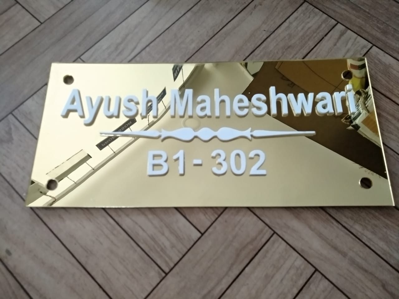 Metal Residential Nameplates at Best Price in Indore, Madhya Pradesh ...