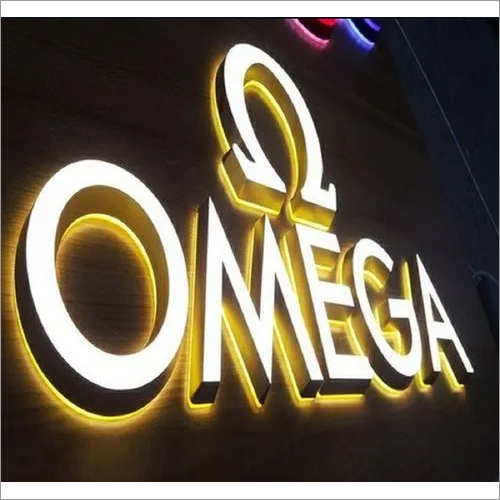 Led Stainless Steel Letter Sign Board at Best Price in Delhi | Om Laser ...