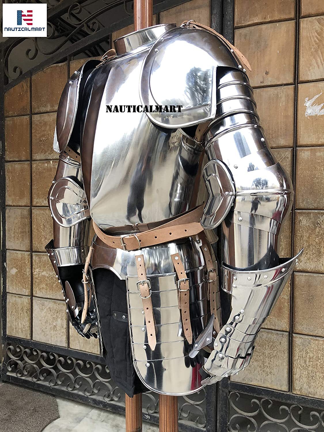 Nautical-mart Medieval Plate Half Suit Of Armor With Spanish Morion ...