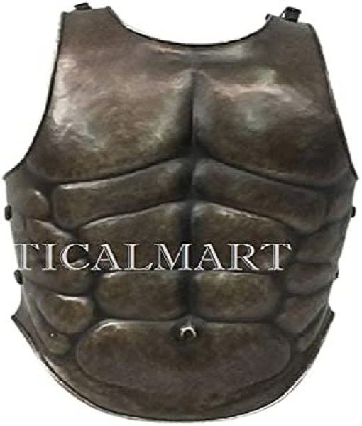 Medieval Armor Muscle Breastplate Cuirass Body Armour Roman Greek Larp ...