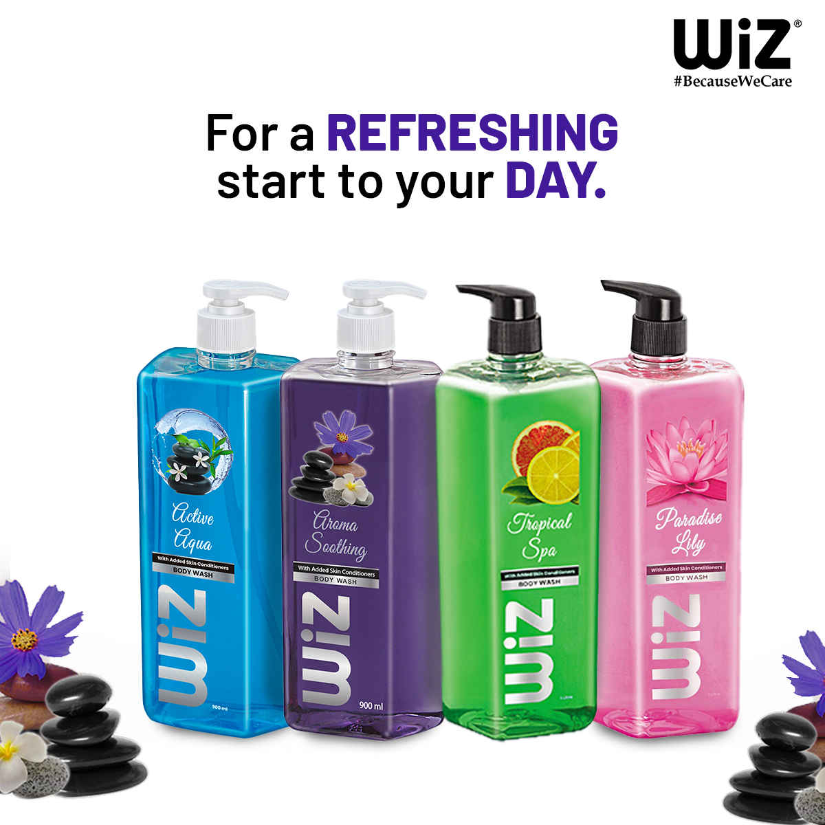 Wiz Classic Body Wash Dispenser Bottle - 900ml at 470.82 INR in Mumbai ...