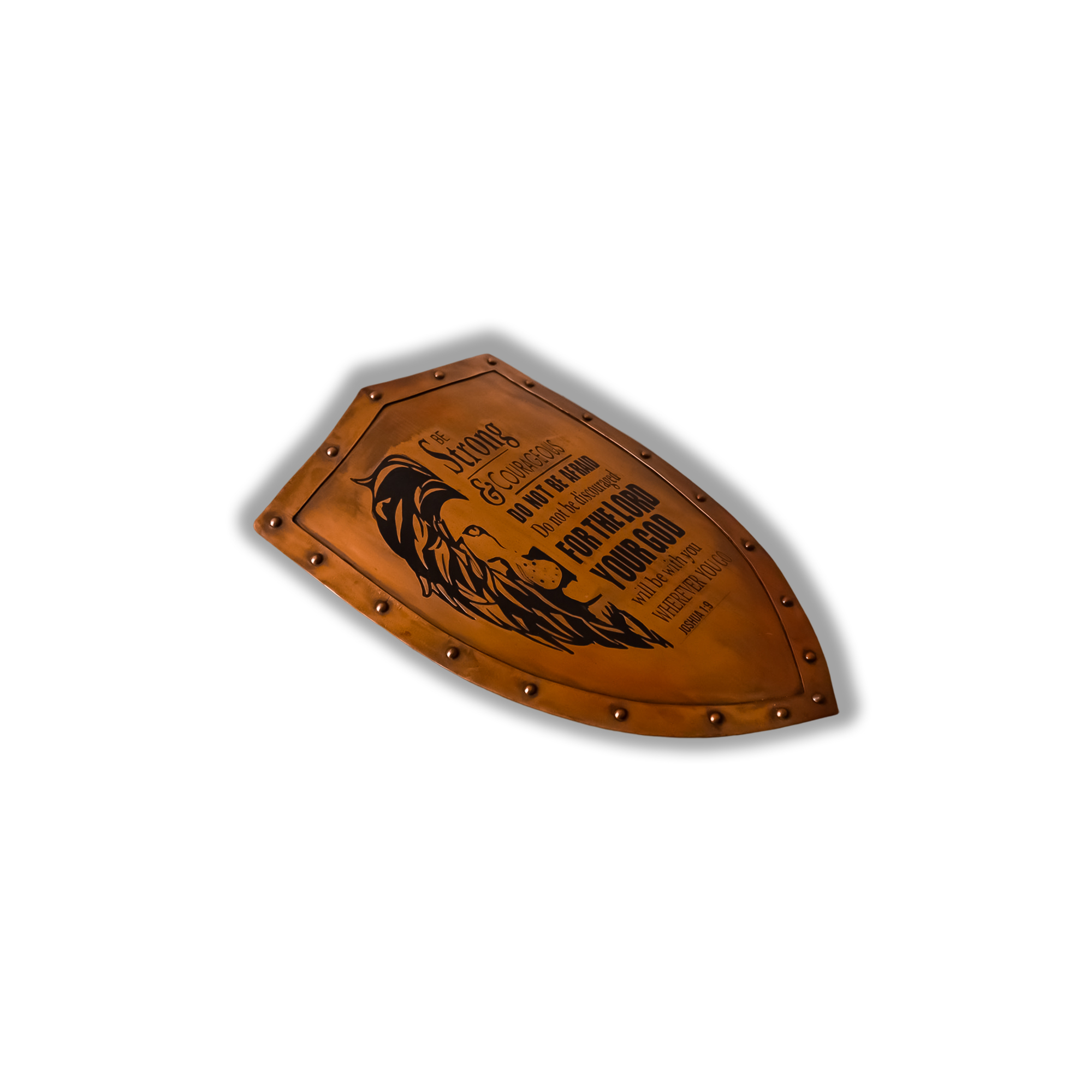 Mini Medieval Heavy Lion Shield (10in X 16in) Battle-ready Shield ...