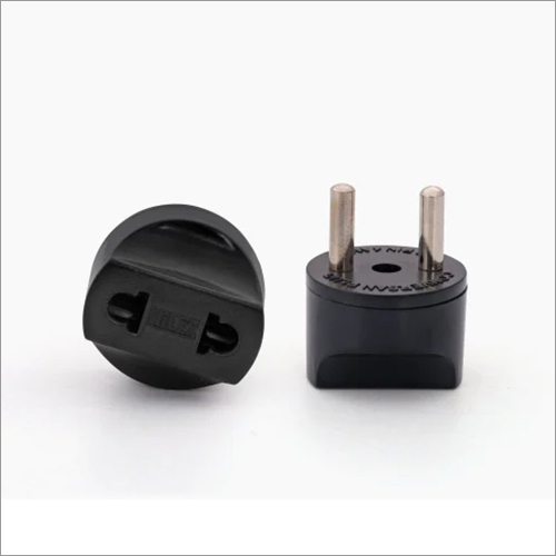 Hilex 2 Pin Power Plug - Black, 4a Current Rating, Ip54 Protection ...