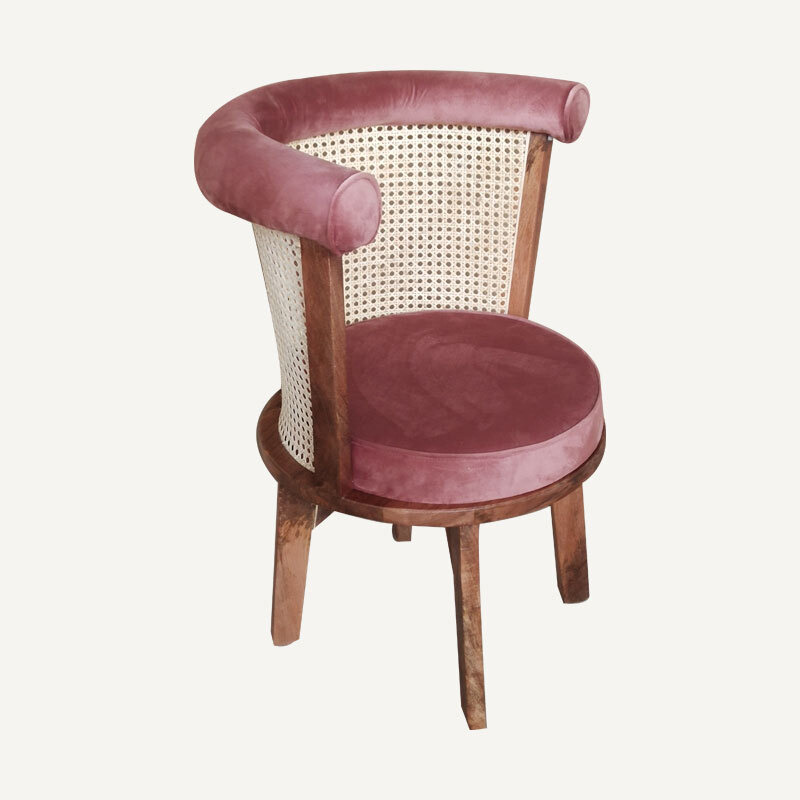 Wooden Cane Round Chair at Best Price in Jodhpur | Jodhpur Trendz