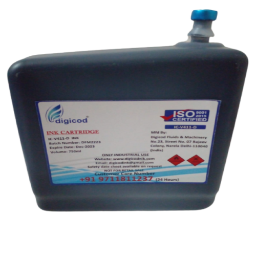 Videojet Ink 411 at Best Price in Delhi, Delhi | Digicod Fluids & Machinery